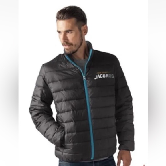 NFL | Jackets & Coats | Nfl Jacksonville Jaguars Full Zip Quilted ...